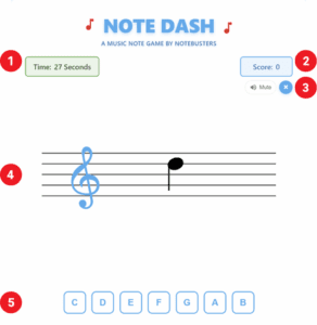 Learn Music Notes with a Free Game – Treble & Bass Practice